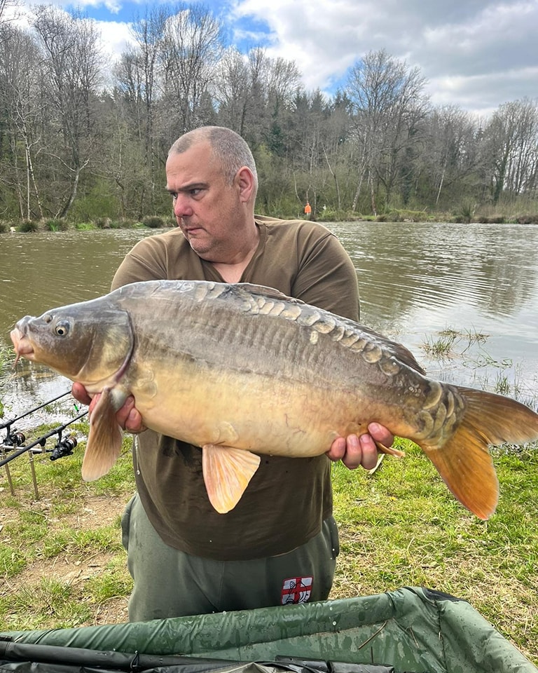 Smithy and Anglea's Visit | Étang Rouge Fishery